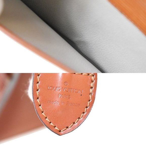 Louis Vuitton | Bags | Louis Vuitton Lv Logo Riviera Hand Bag Epi Leather Brown France M4883 ...